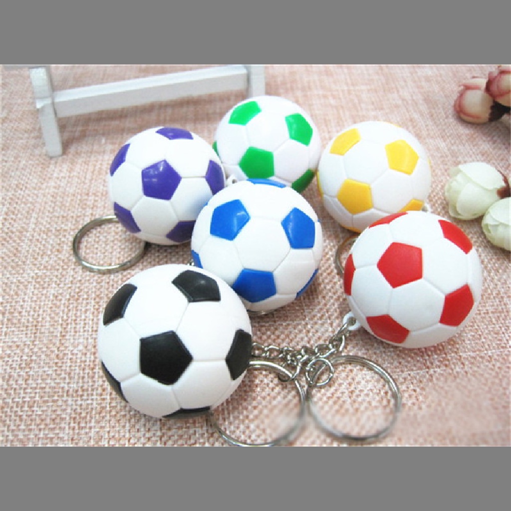 technologyonsale พวงกุญแจโลหะ จี้รูปฟุตบอล Soccor ball สไตล์สปอร์ต ...