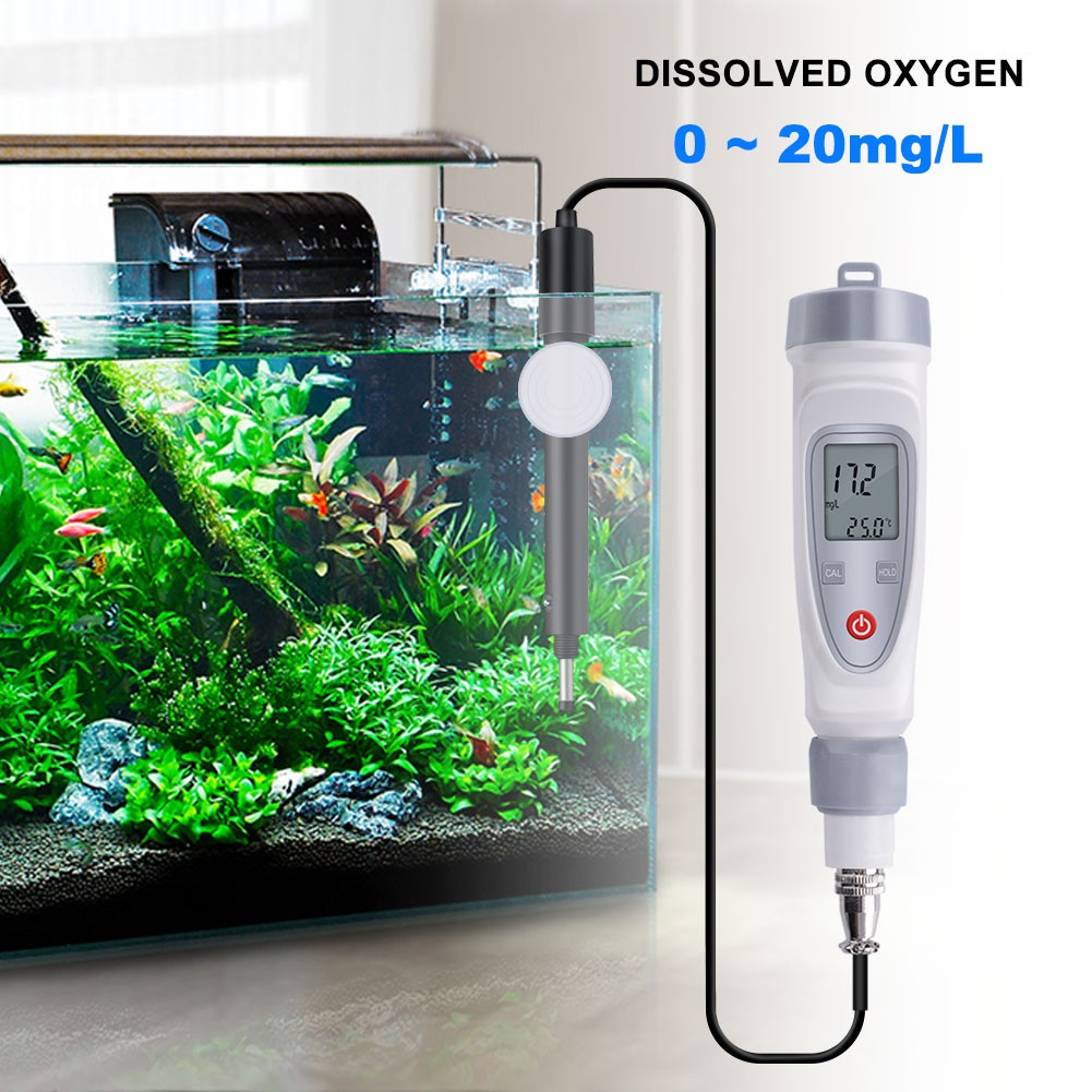 Dissolved oxygen meter Portable dissolved oxygen meter Shrimp pond fish ...