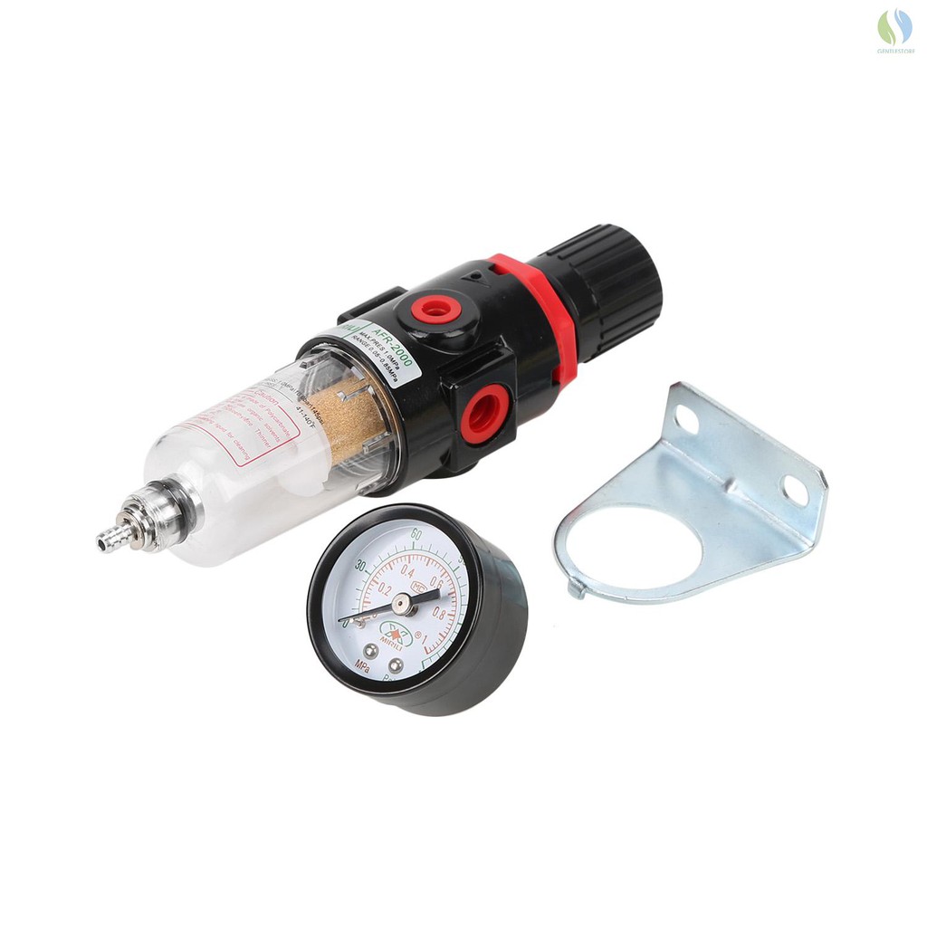Air Pressure Regulator Airbrush Compressor Pressure Regulator Gauge Oil ...
