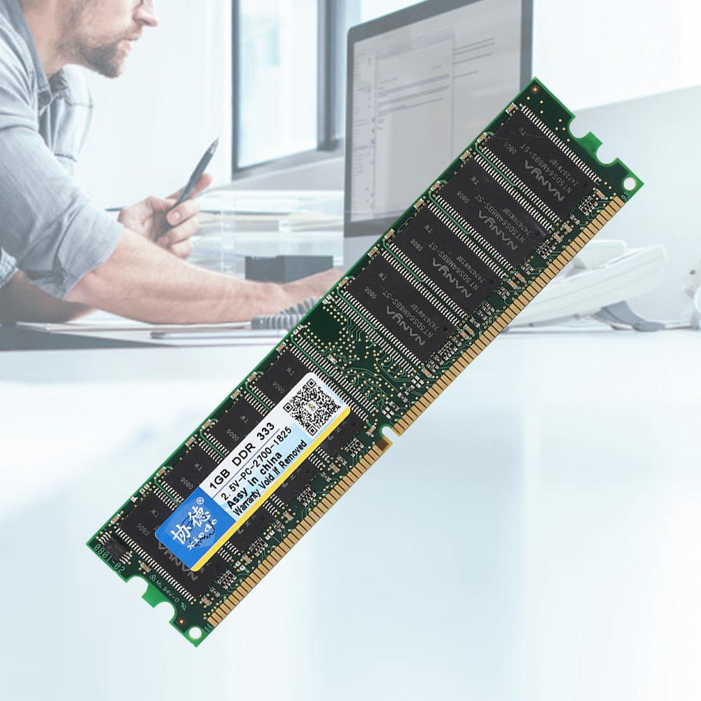 Xiede 184 Pin โมดูลหน่วยความจํา Ddr 333 1 G Desktop Amd Dicated Ram ...