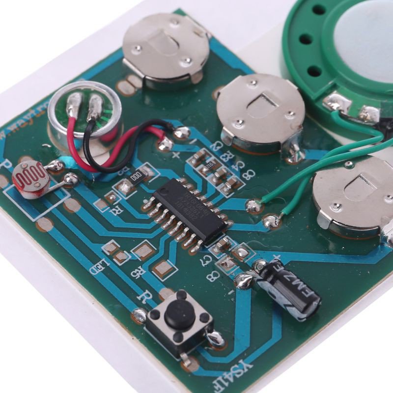 30S Photosensitive Voice Music Recordable Recorder Board for Greeting ...