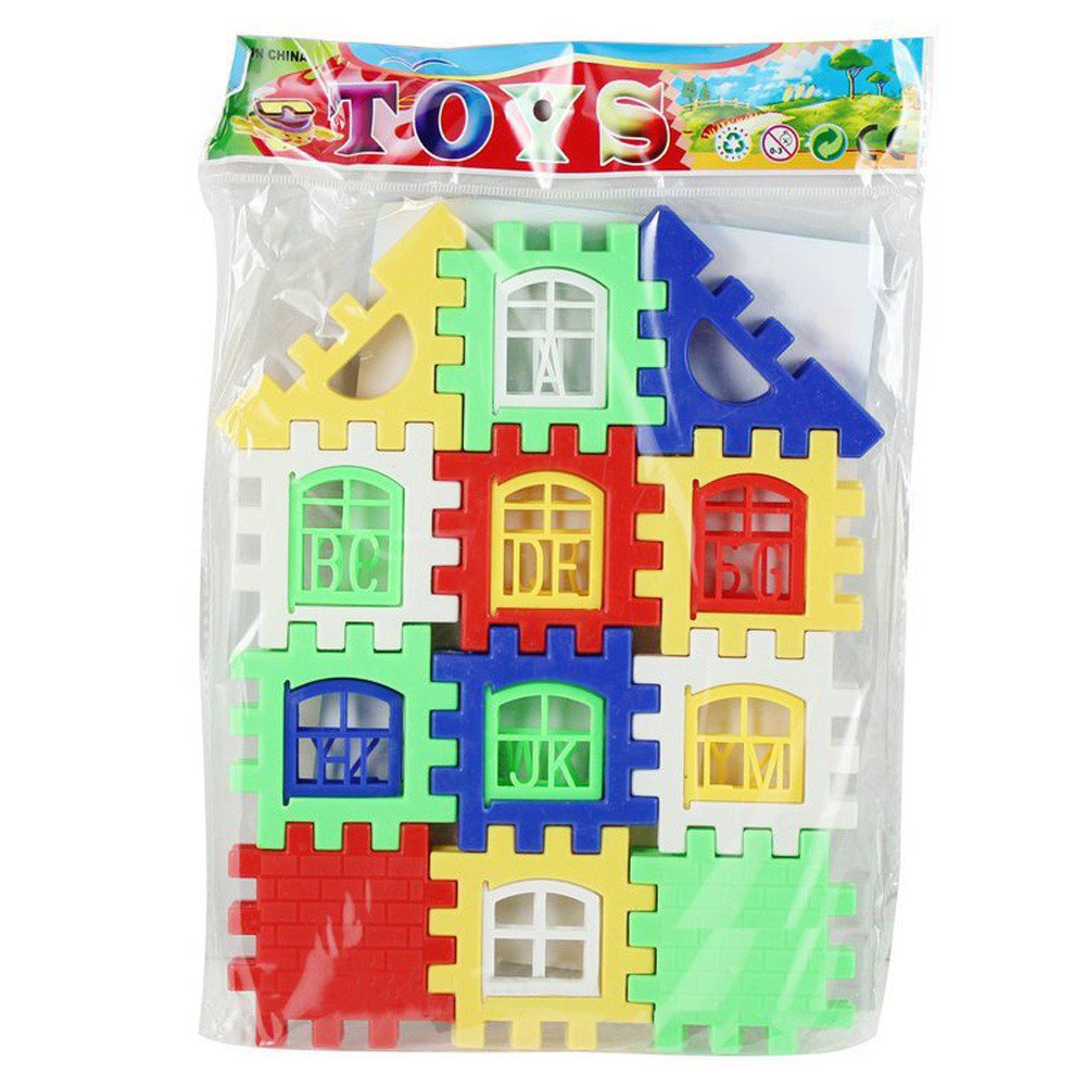 Hot sale24pcs Children House Building Blocks Construction Toy ...