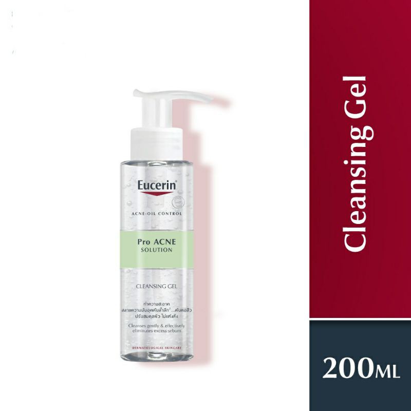 [Exp.2022] Eucerin pro acne gift set [cleansing gel + toner +Day matt ...