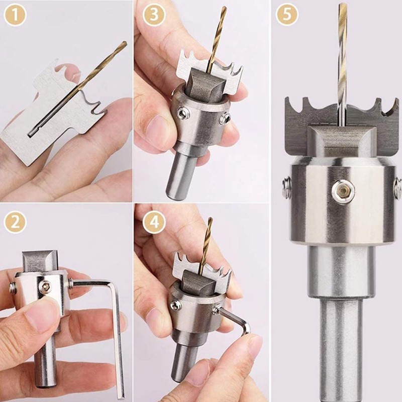 8PCS Wooden Ring Drill Bit for Making Personalized Rings and Jewelry ...