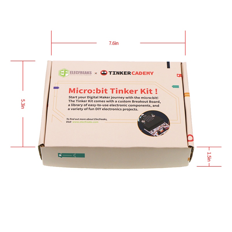 ชุดการเรียนรู้สำหรับการสร้างสิ่งประดิษฐ์ โครงงานและหุ่นยนต์ Microbit ...