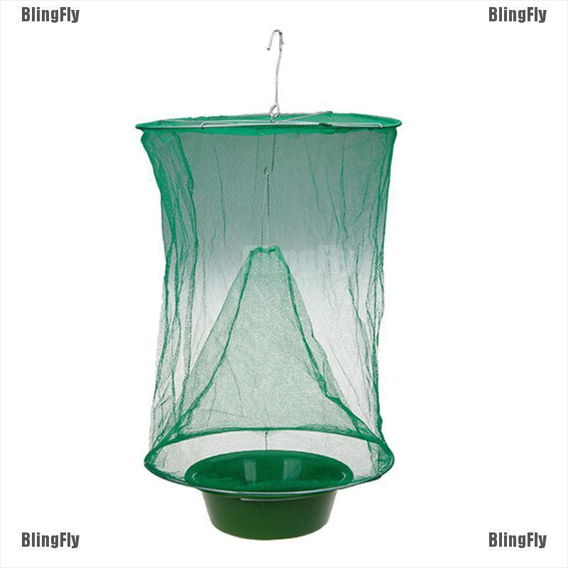 Bling Reusable Green Fly Catcher Killer Cage Net Trap Insert Bug Pest ...