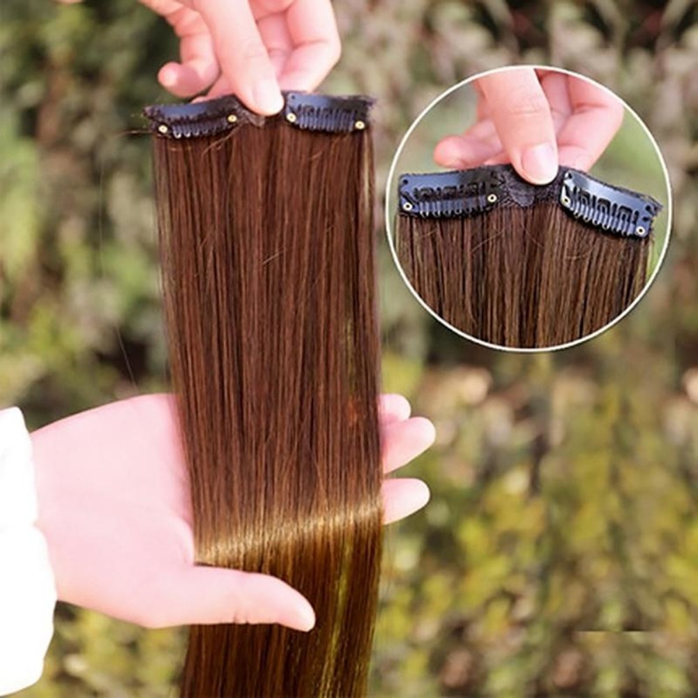 JLNM แฮร์พีซผมตรงยาว มี 2 กิ๊บ ทนทาน สำหรับแต่งปาร์ตี้ คอสเพลย์ ...