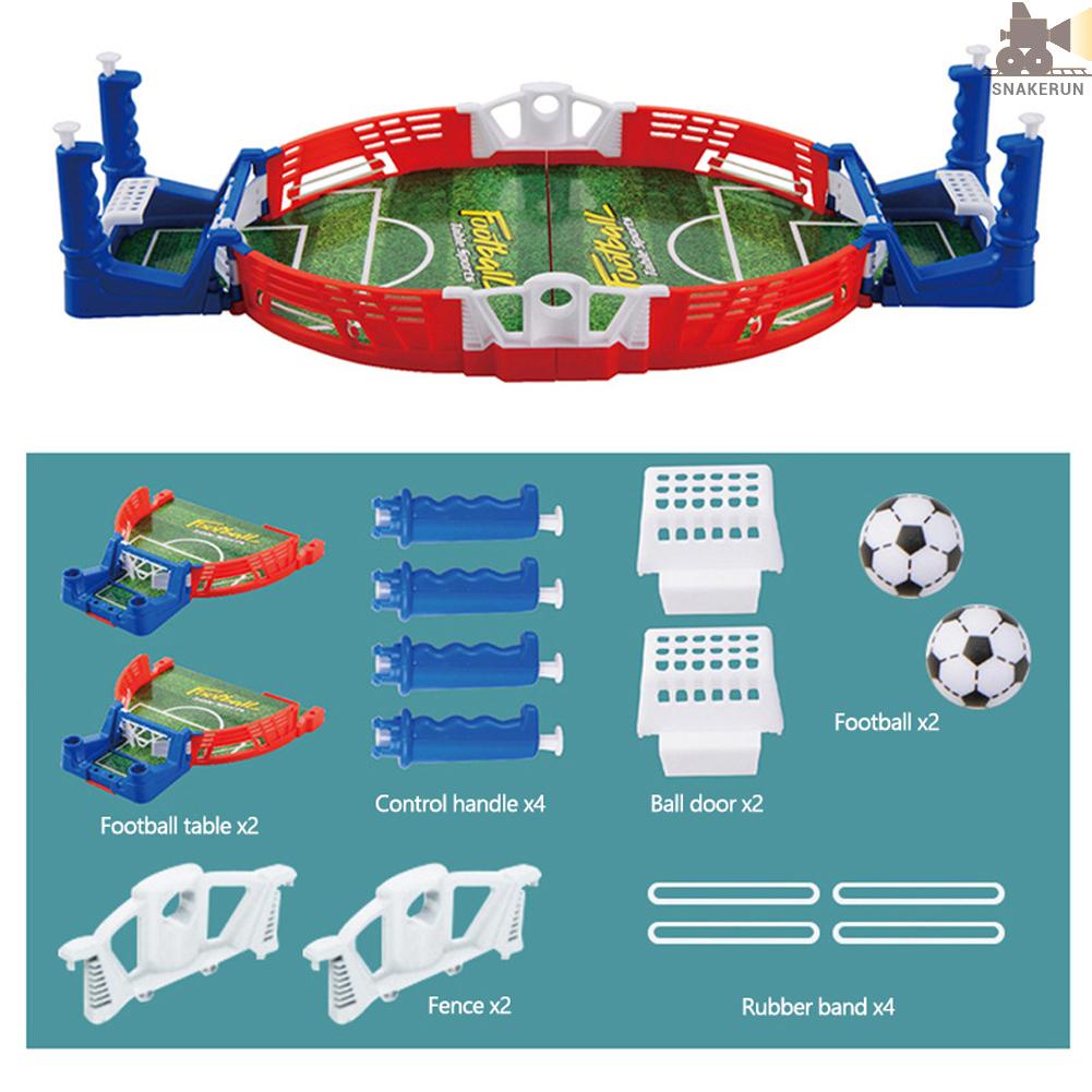 Snakerun Mini Football Board Table Football Game Kit Tabletop Soccer ...