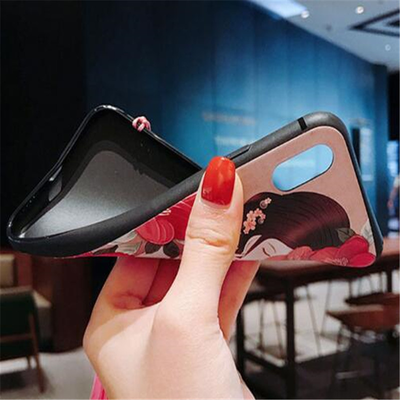 เคสโทรศัพท์ลายดอกไม้สําหรับ Oppo R15 Dream Mirror R17 Pro Reno 2 3d