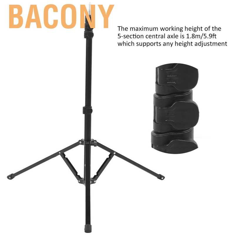 Bacony KINGJOY ขาตั้งกล้องสามขา ยืดหดได้ 5 ส่วน สําหรับถ่ายภาพ ...