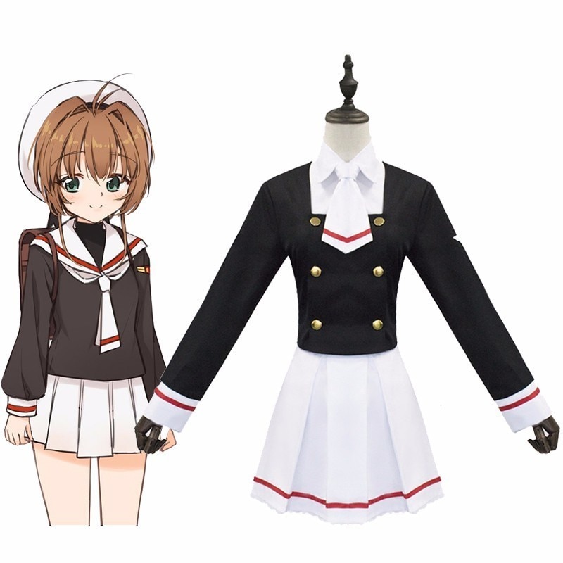 New CardCaptor Sakura Cosplay Costume KINOMOTO SAKURA DAIDOUJI TOMOYO ...