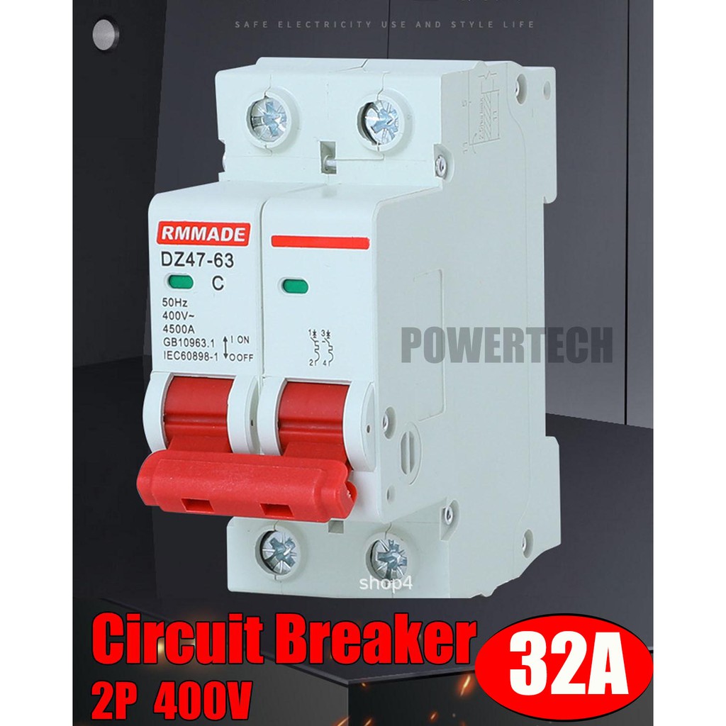 AC เบรคเกอร์ เมน เซอร์กิตเบรกเกอร์ Circuit RMMADE Breaker 2P 400V มองหา ...