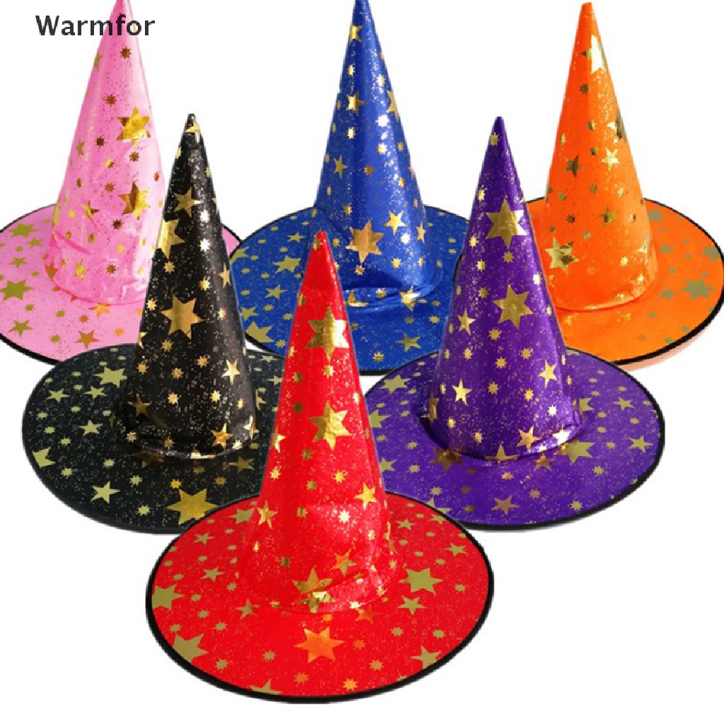Warmfor Halloween Costumes Wizard Witch Cloak Cape Robe Cap With Pointy ...