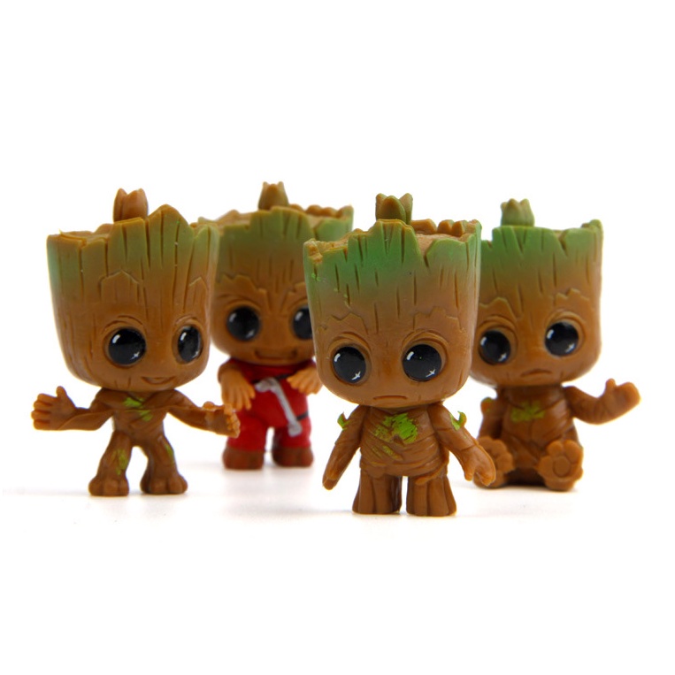 [Groot] ตุ๊กตาฟิกเกอร์ Figure Model กรูท มาร์เวล โมเดล ขนาดประมาณ 3*5 ...