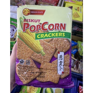 Shoon Fatt Biskut Popcorn Crackers 430g บิสกิต ป๊อปคอร์นแครกเกอร์ ...