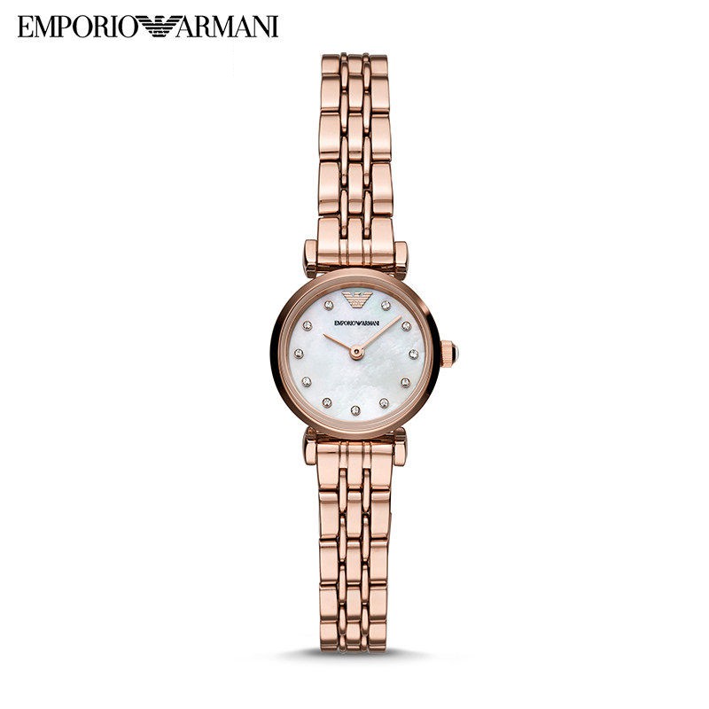 ของแท้ Emporio Armani แฟชั่นนาฬิกา AR11203 AR11222 ลำลองสตรีนาฬิกาพร้อม ...