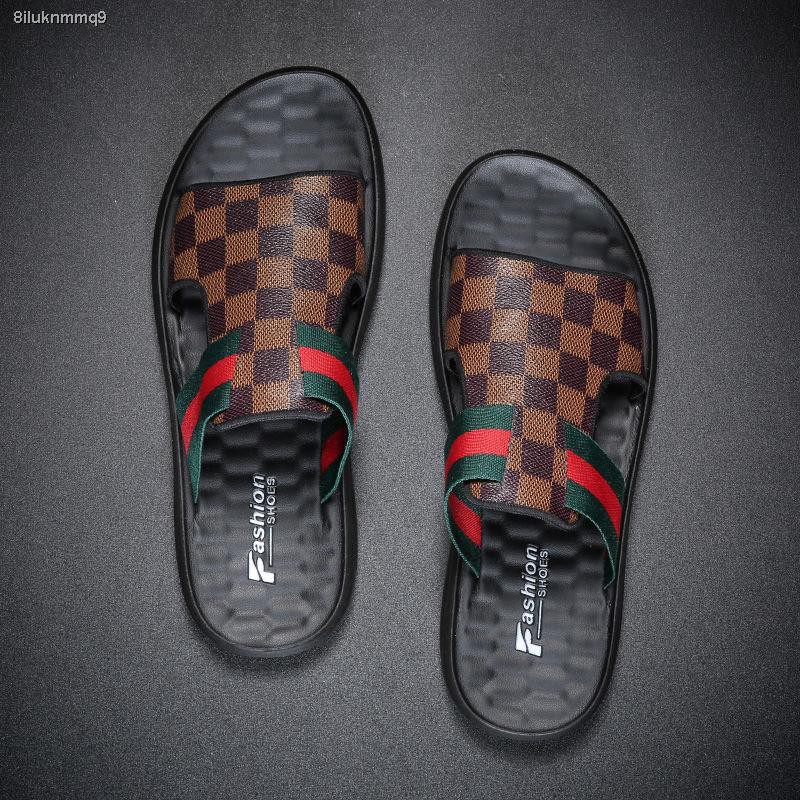 Men's slippersรองเท้าแตะผู้ชาย รองเท้าแตะผู้ชาย 2021 เทรนด์ใหม่ฤดูร้อน ...