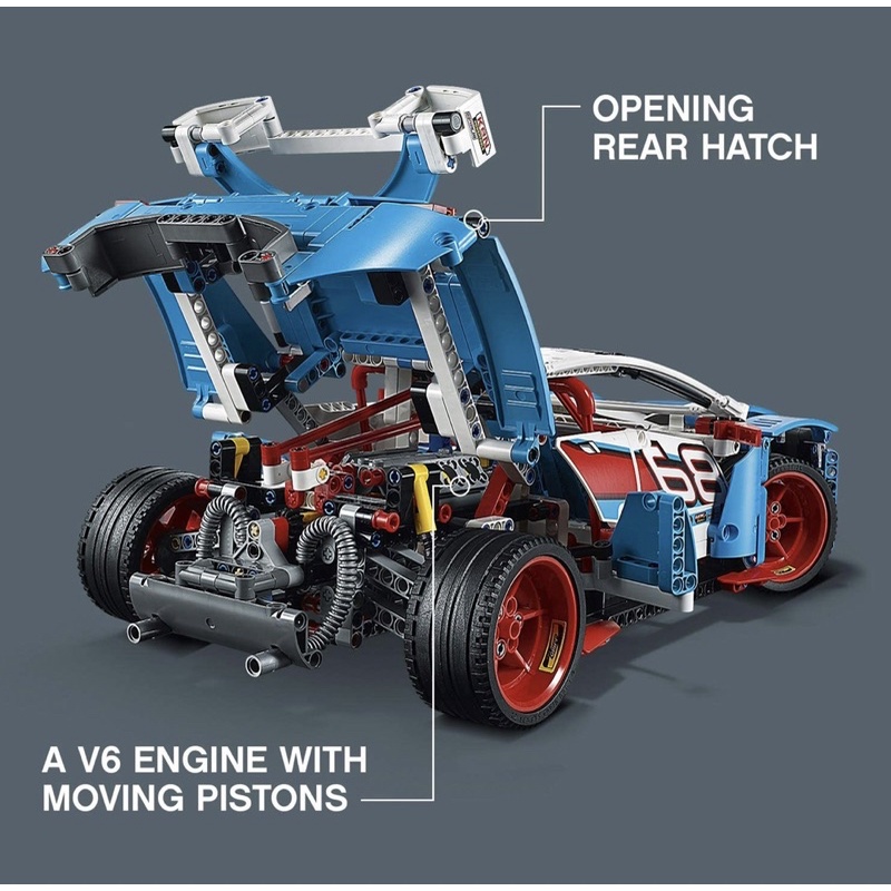 LEGO Technic Rally Car 42077 Building Kit (1005 Pieces) - youngyao_shop ...