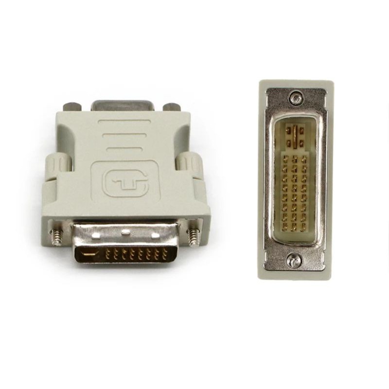 DVI-I 24 + 5 DVI-I 24+1PIN DVI TO VGA ชายหญิงสำหรับ PC แล็ปท็อปสำหรับ ...
