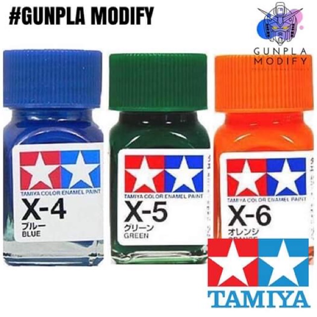 TAMIYA X4 X5 X6 สีสูตรน้ำมัน Enamel 10 ml | Shopee Thailand