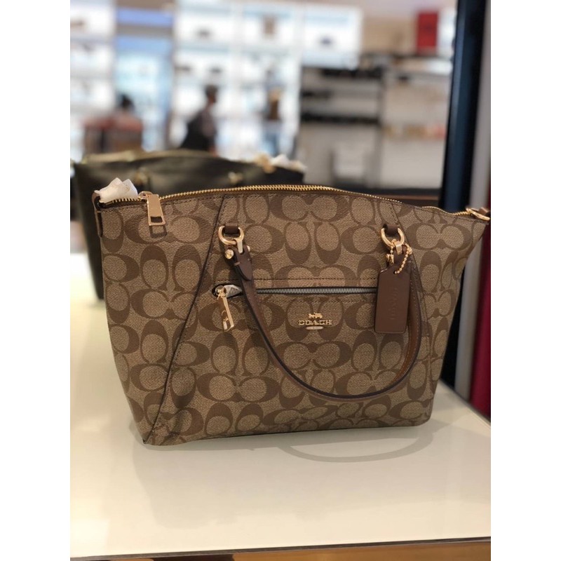 แท้100% COACH PRAIRIE SATCHEL IN SIGNATURE CANVAS (COACH F79998 ...