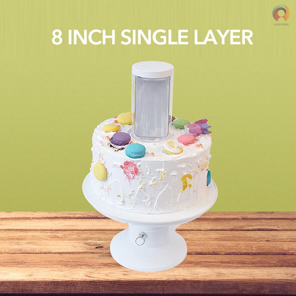[lilystudio] 8 Inch Single Layer Surprise Cake Spray Booth Creativity ...