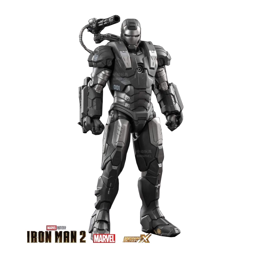 WAR MACHINE Mk.1 IRON MAN 2 ZD Toys Action Figure 110 - hastoys - ThaiPick