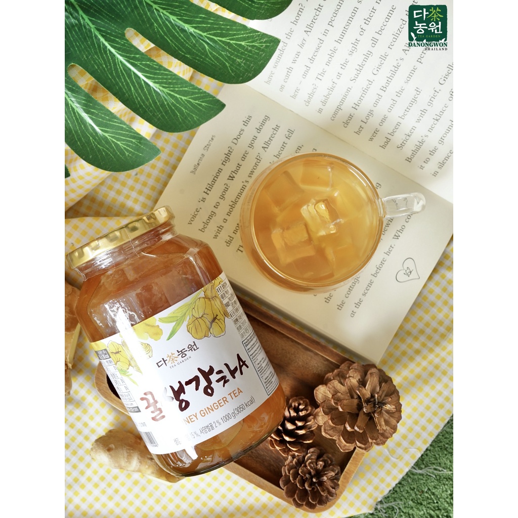 x2 ขิง น้ำผึ้ง เกาหลี HONEY GINGER หอม ขิงสด ชงง่าย เสริมภูมิ จิบแก้ไอ ...