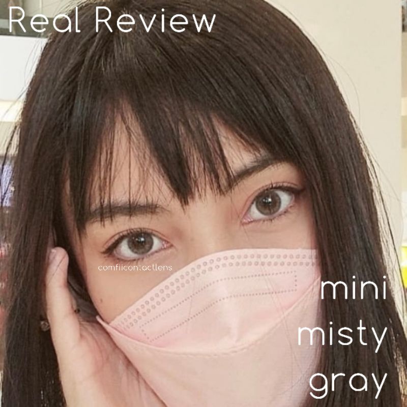 Mini Misty Gray ลดเพิ่ม 80.- เมื่อซื้อครบ 500.- ใส่โค้ดNNUUHOR ในช่องโค้ดของshopee คอนแทคเลนส์ ...