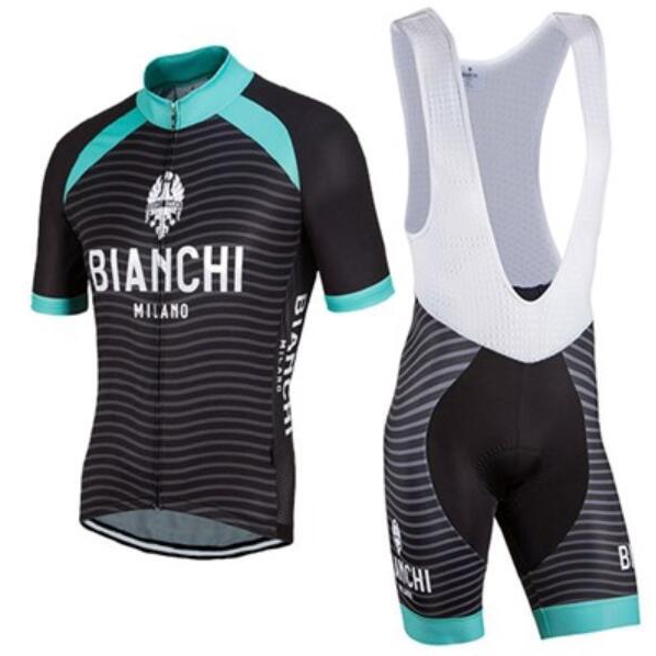 Pro BianChi Team Mountain Bike Cycling Jersey Sets Gel Pad Road Bike ...