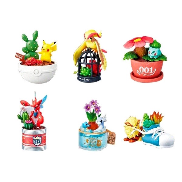 พร้อมส่ง Re-Ment Pokemon Pocket Botanical 6 แบบ-ขายยกชุดรีเมนท์โปเกมอน ...
