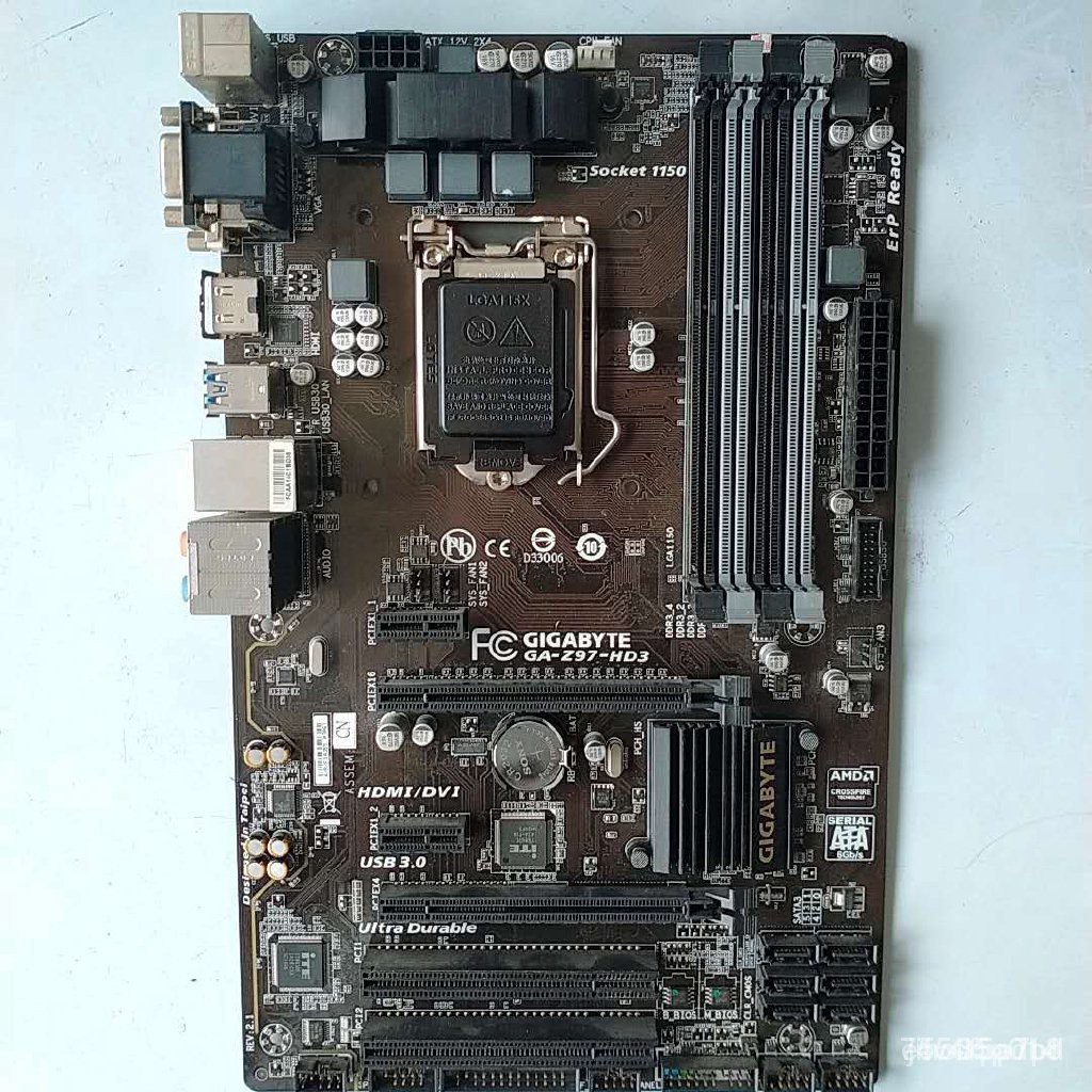 (มีสต๊อก)Gigabyt GA-Z97-HD3 original motherboard LGA 1150 DDR3 USB2.0 ...