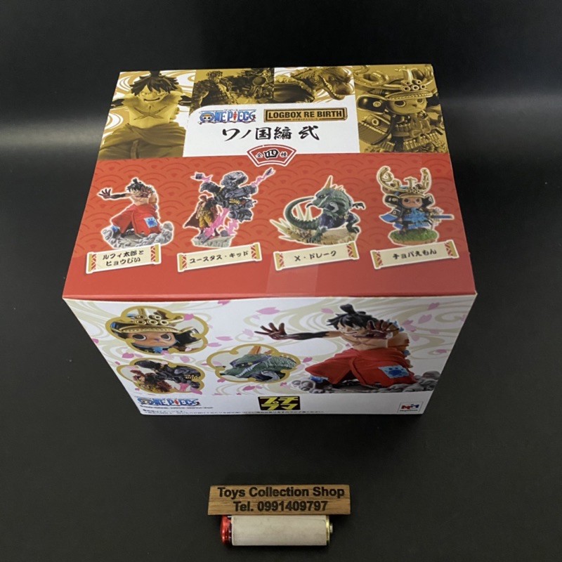LOG BOX RE BIRTH ONE PIECE WANOKUNI Vol.2 (ครบชุด 4 แบบ) | Shopee Thailand
