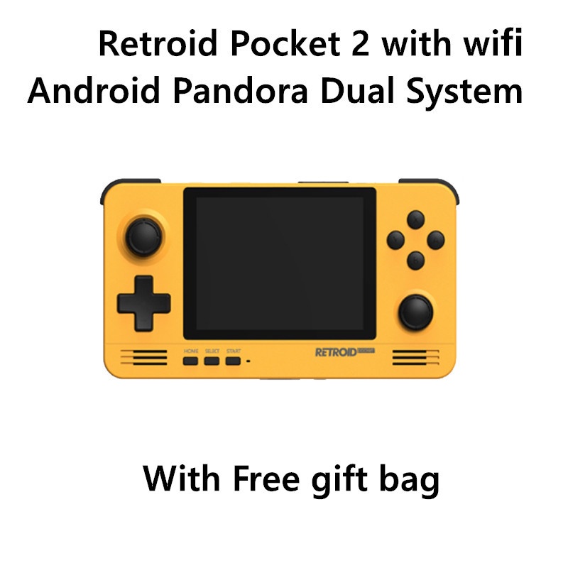 3.5 Inch Retroid Pocket 2 Game Console Android Pandora Dual System ...
