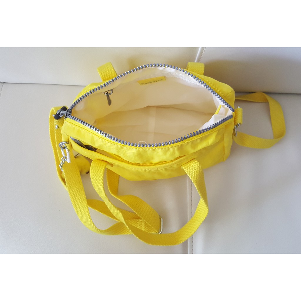 กระเป๋า Kipling - Emoli Crossbody Bag สี Hello Lemon มีถุงและป้ายครบ ...