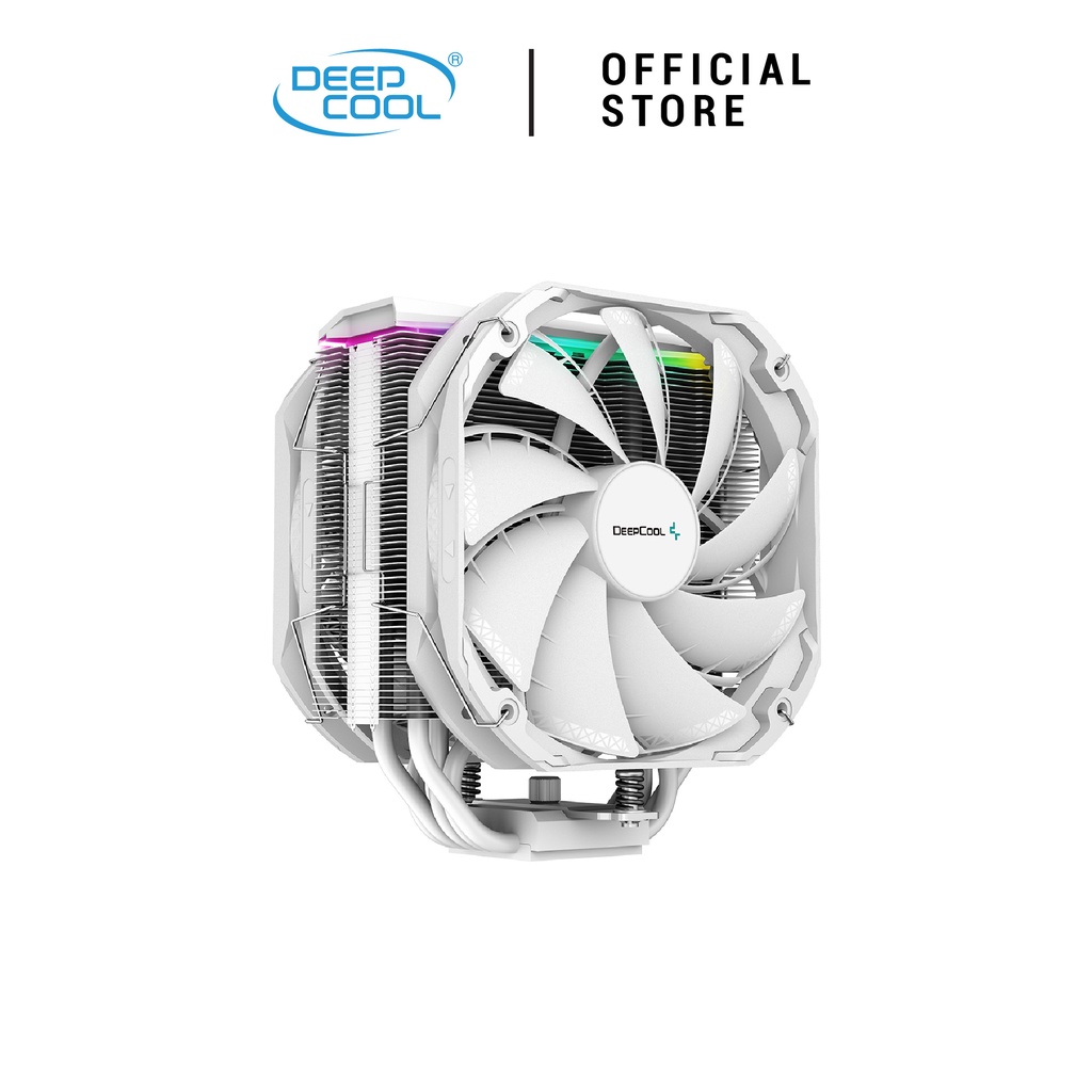 DEEPCOOL - CPU COOLER AS500 PLUS WHITE (DP-AS500-PLUS-WH) | Shopee Thailand