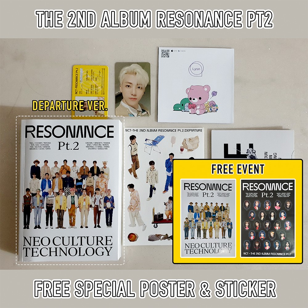 อัลบั้ม NCT2020 - THE 2ND ALBUM RESONANCE PT.2 ARRIVAL / DEPARTURE (แบบ ...