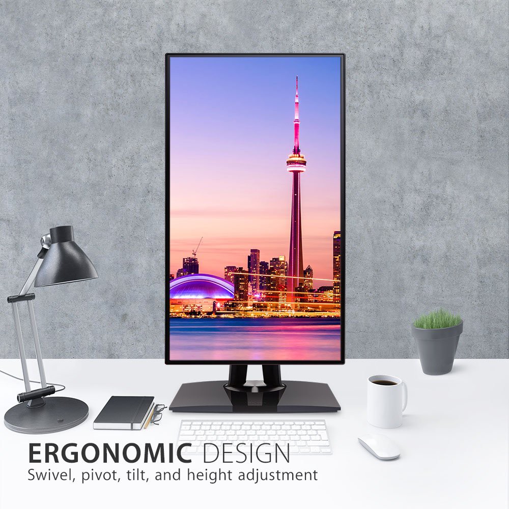 ViewSonic VP2768 PRO 27 1440p Monitor with 100 sRGB Rec 709 14-bit 3D ...