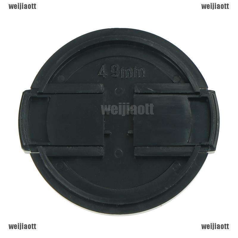 New 49mm snap on lens cap for SLR DSLR camera DV Leica Sony | Shopee ...