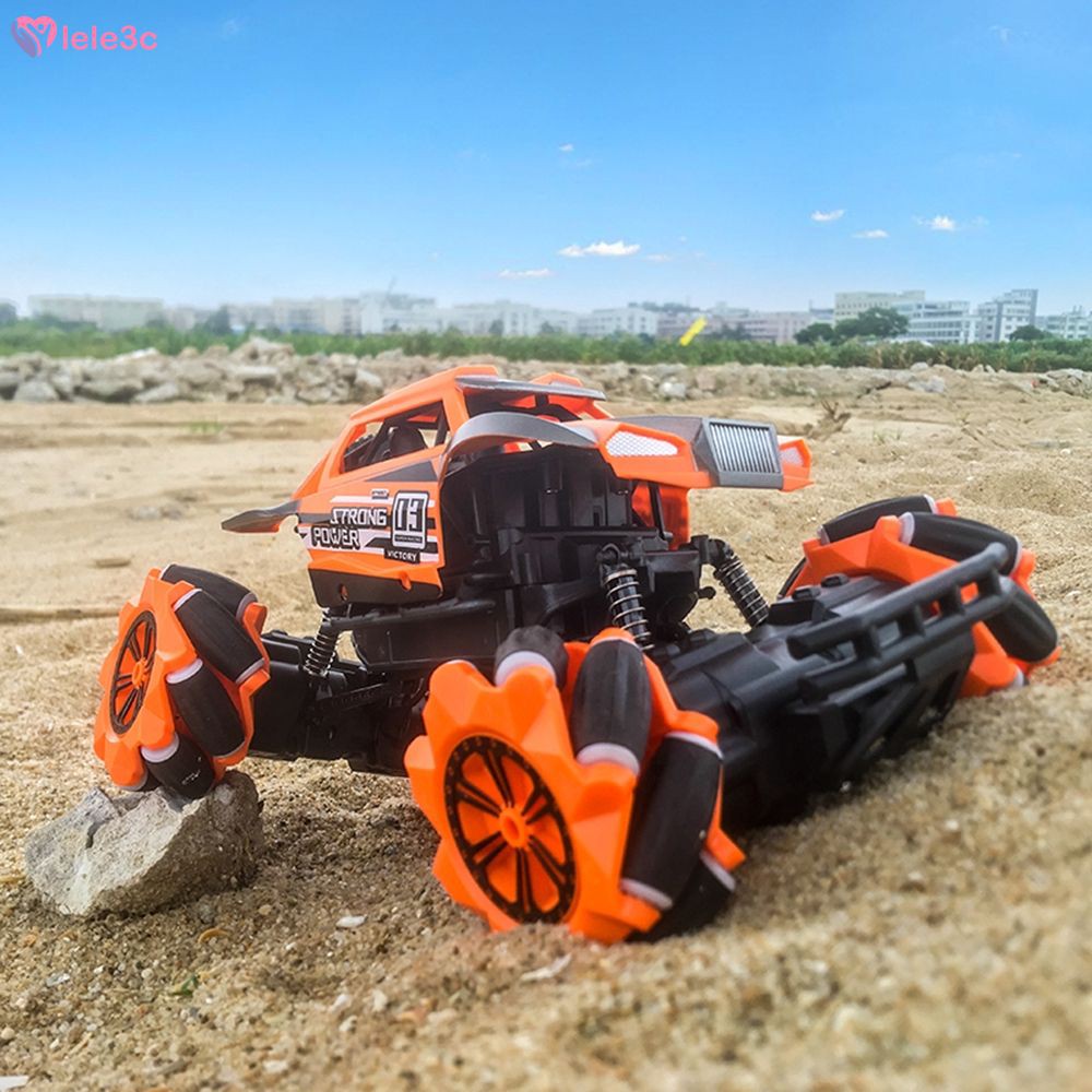 LE Omnidirectional 2.4G drift remote control climbing car stunt car can ...