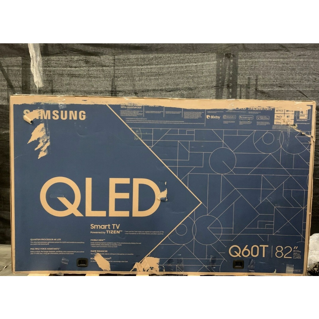 Samsung Q60T 65" Class HDR 4K UHD Smart QLED TV (QN65Q60TAFXZA ...