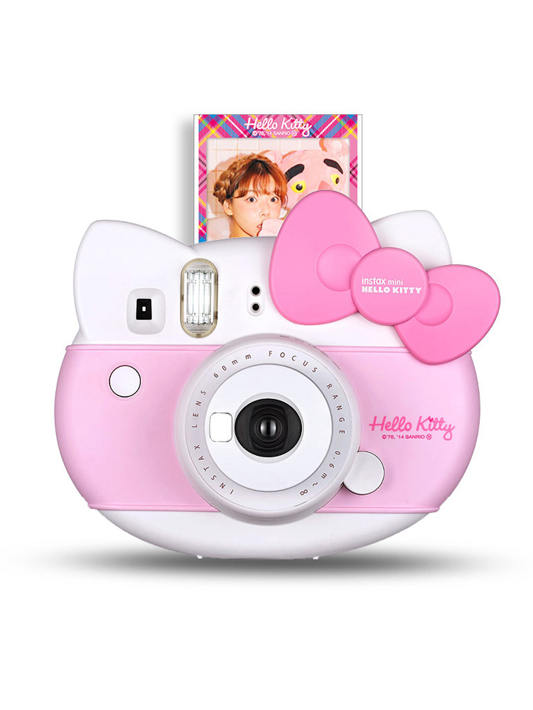Girls Mini 9 Hello Kitty children cute Polaroid camera with photo paper ...