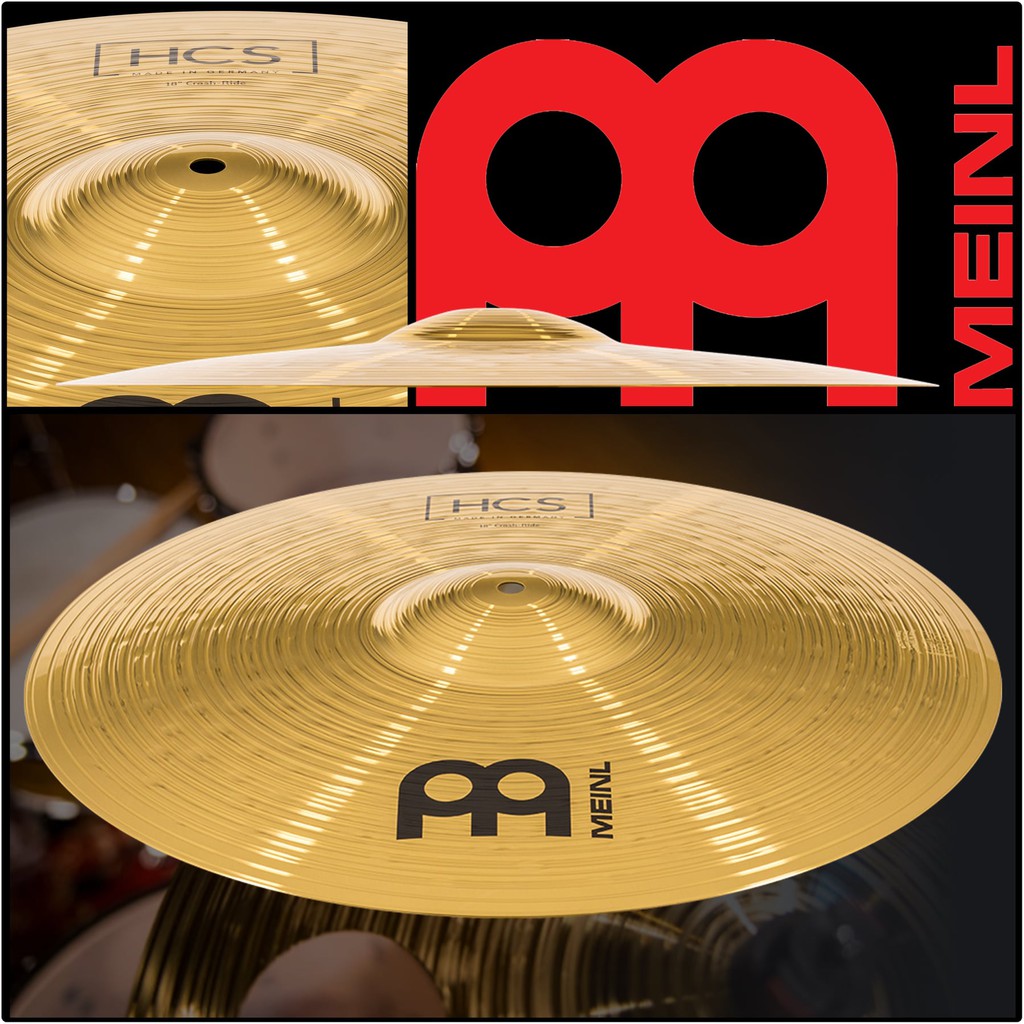 ฉาบ Meinl รุ่น HCS18CR ขนาด 18 CRASH-RIDE (Made in Germany ...