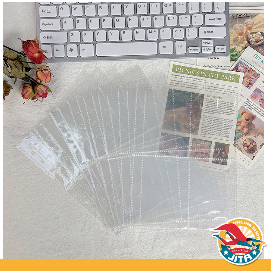 ไส้แฟ้ม A5 อัลบั้มเก็บรูป การ์ด Lomo 4ช่อง 2ช่อง 1ช่อง (10แผ่นแพ็ค) ไส้แฟ้ม6ห่วง - jita.shop ...