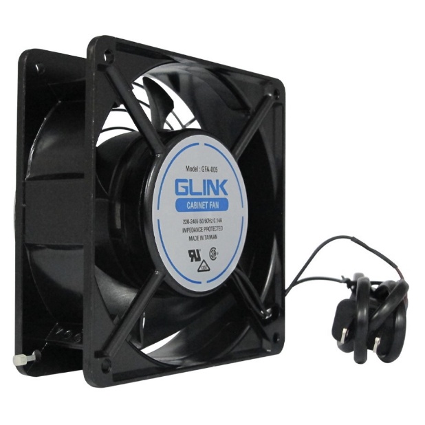 มาตรฐาน ทน ของแท้ by GLINK GFA-005 Fan Rack Server Cooler 220v 12cm พัด ...