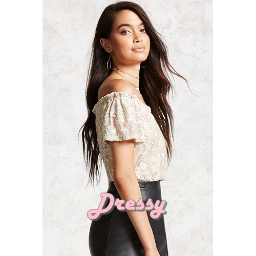 F21 Contemporary Baroque Print Top - minkdressy - ThaiPick