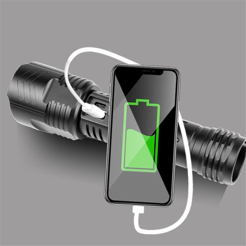 Torch Light Flashlight Powerful 9 Core XHP100 LED Fashlight XHP Hand ...