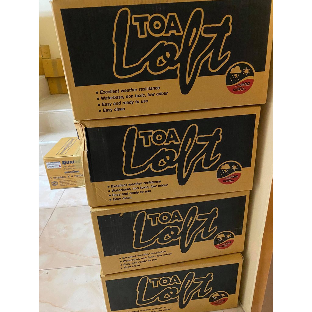 TOA LOFT ชุด ทีโอเอ ลอฟท์ (10 กก.) ปูนฉาบขัดมันสำเร็จรูป สำหรับตกแต่ง ผนังลอฟท์ ภายนอก และ ภายใน ...