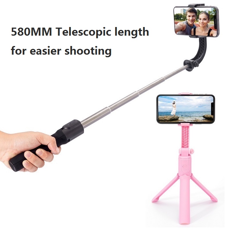 Tongdaytech Handheld Gimbal Stabilizer Selfie Stick with Tripod for ...