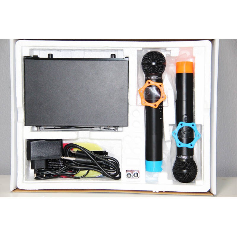 ionyx MC-06 wireless microphone dual channal professional ไมค์ลอยคู่ ...